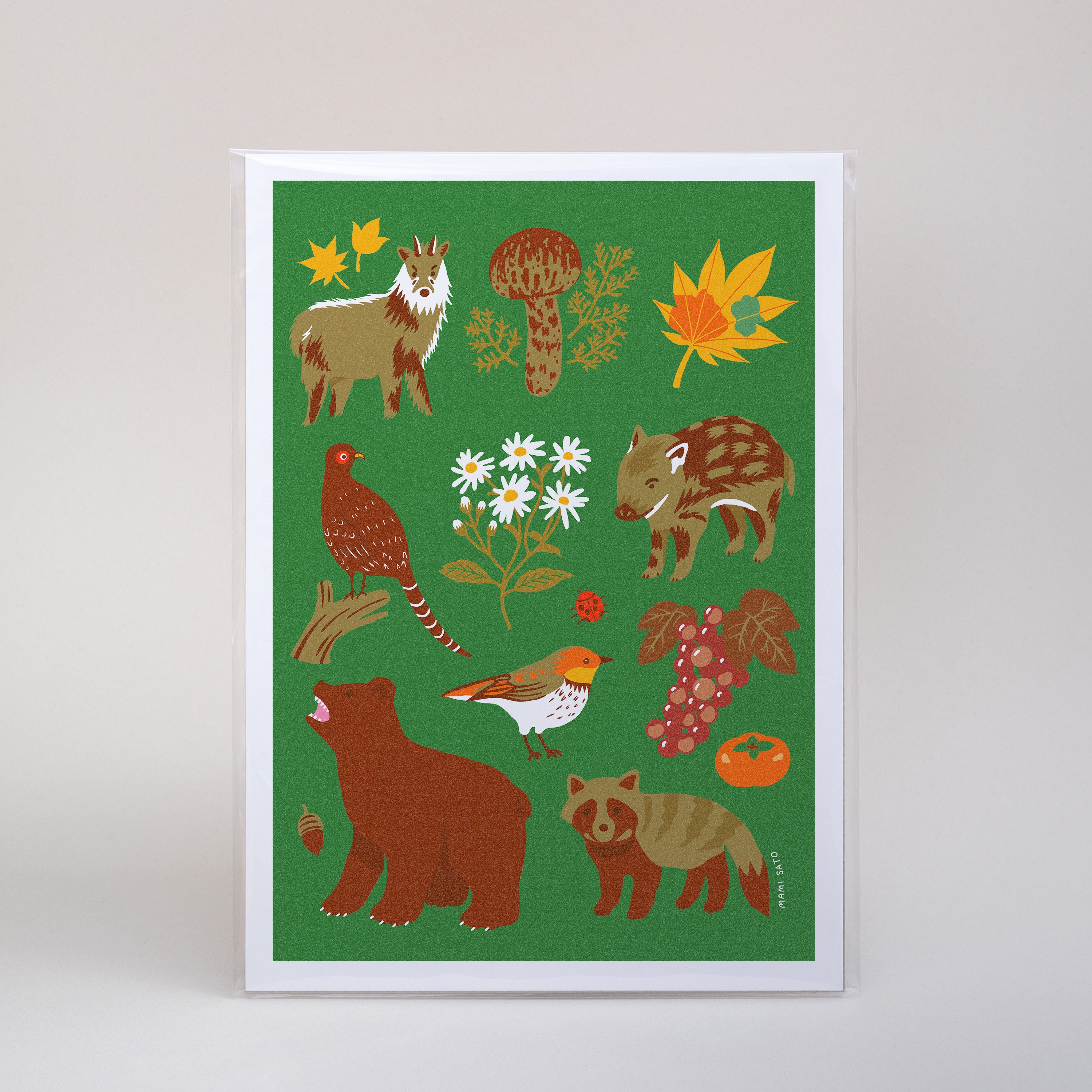 Risographie – Yama par Mami Sato – DEJIMA